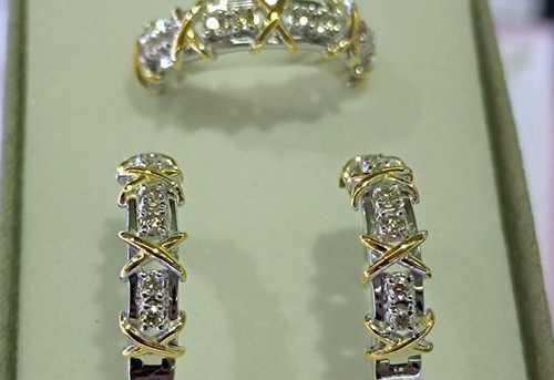 Кольцо Tiffany &Co золотое 585