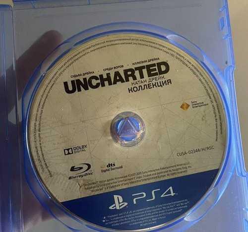 Uncharted Натан Дрейк коллекция PS4