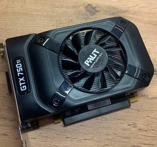 Видеокарта gtx 750ti 2 gb Palit