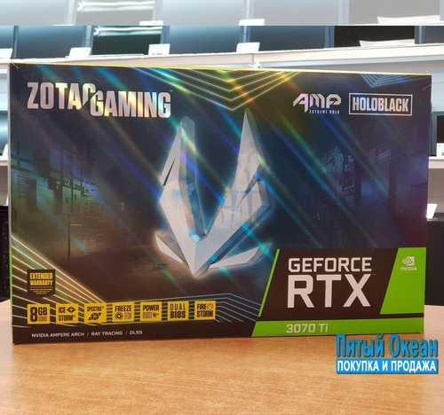 Видеокарта zotac GeForce RTX 3070 Ti X-gaming 8Gb