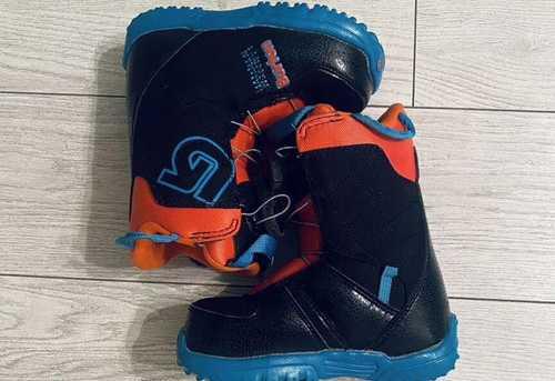 Burton сноубордические ботинки Grom boa-28р