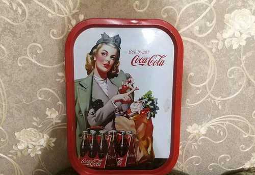 Поднос coca cola