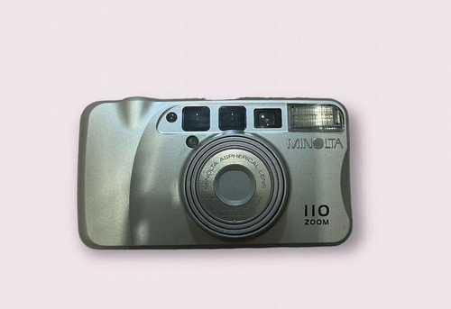 Плёночный фотоаппарат minolta 110 zoom