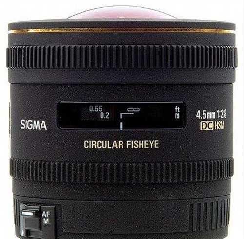 Sigma AF 4.5mm f/2.8 EX DC HSM Circular Fisheye