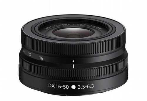 Объектив Nikon 16-50mm f/3.5-6.3 VR DX Nikkor Z Bl