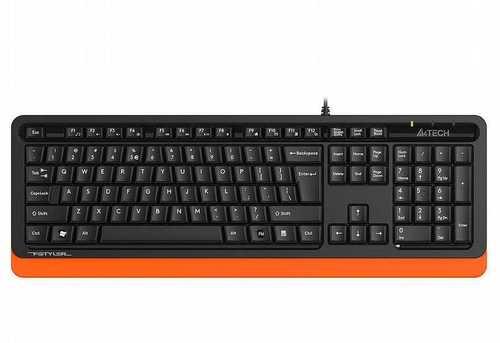Клавиатура A4Tech Fstyler FKS10, черный/оранжевый