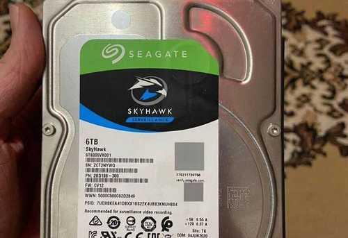 6 тб Жесткий диск Seagate SkyHawk ST6000VX001