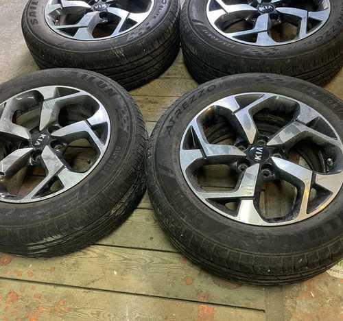 Шины летние 22560r17 бу