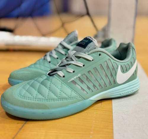 Футзалки Nike Lunar Gato2 Light Green детские