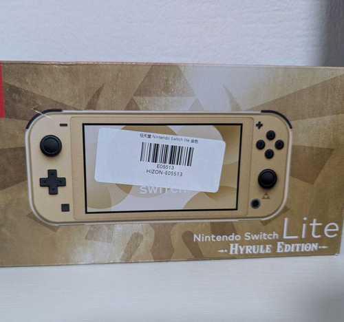 Nintendo switch lite hyrule edition новая