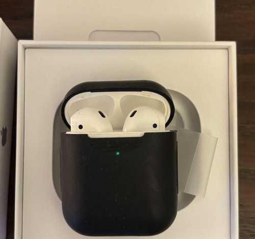 Беспроводные наушники apple airpods 2