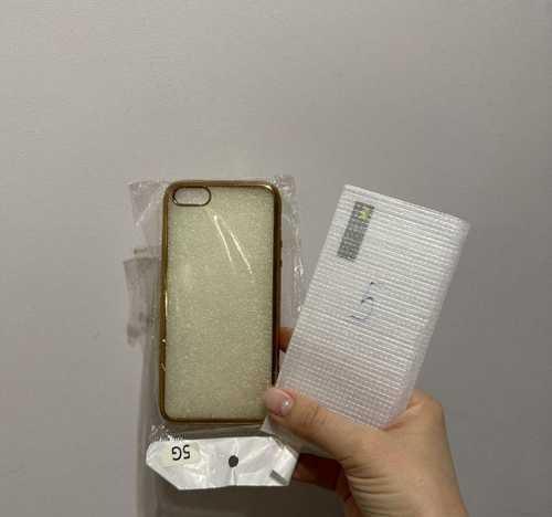 Чехол iPhone 5 и стекло на экран