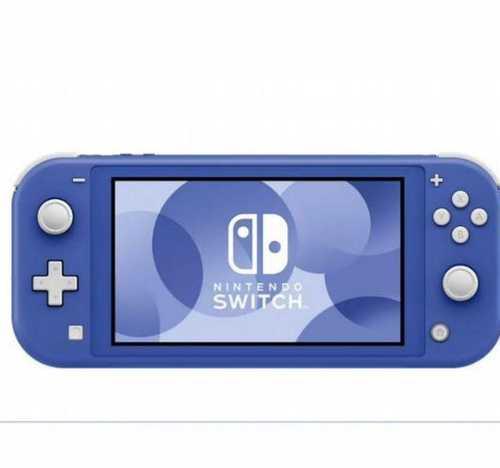 Игровая приставка Nintendo Switch Lite 32 гб синяя