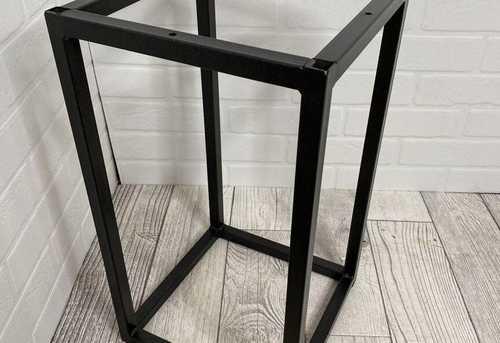 Подстолье для стула, пуфа или стола из металла лоф