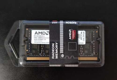 Новая на гарантии DDR4 16гб AMD R9 3200 sodimm