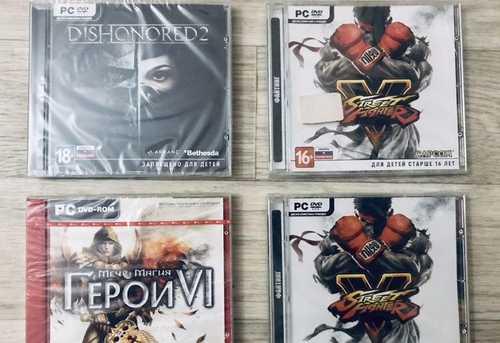 Street Fighter V, Dishonored 2, Heroes VI