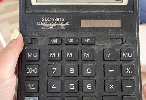 Калькулятор настольный 12-разрядный, SDC888TII