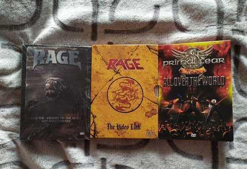 Двд сд диски, Rage, Primal Fear, Iron Savior