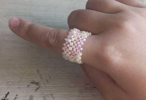 Колечко из бисера, лапка