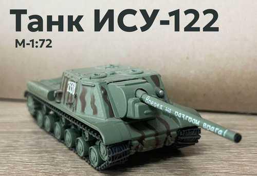 Танк ису-122 с журналом