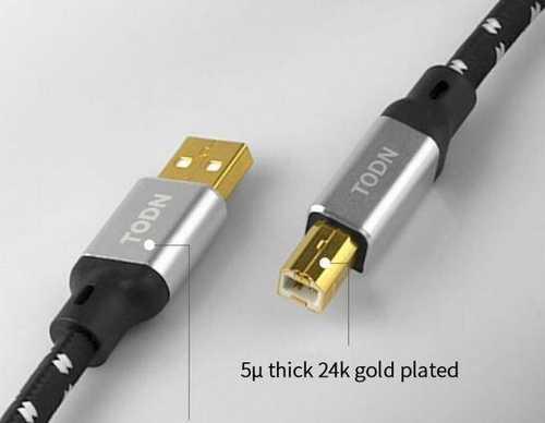Кабель USB Тип A - B. 1 м. todn