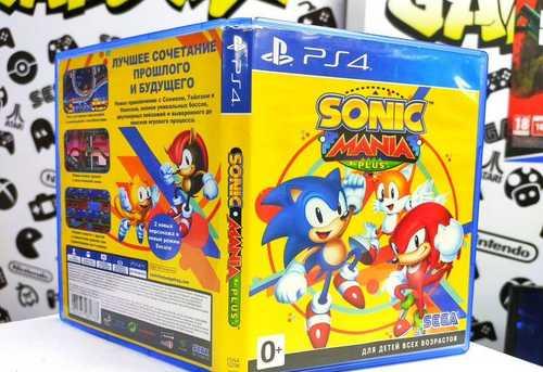 Sonic Mania Plus (PS4) Б/У Диск