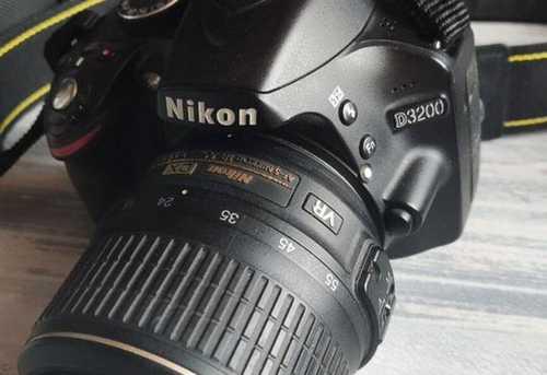 Фотоаппарат nikon d3200 + 18-55
