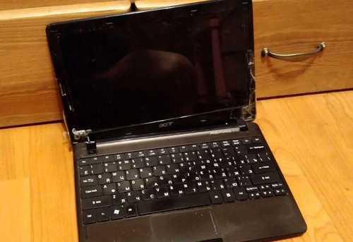 Ноутбук Aser Aspire One 722-C68KK