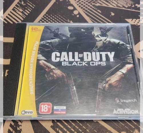 Игра Call Of Duty Black Ops (CD Диск, Лицензия)