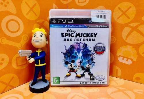 PS3 Epic Mickey Две Легенды б/у