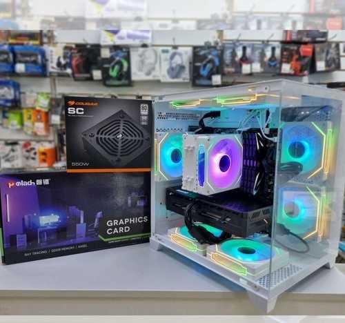 Игровой пк Ryzen 5-5600G 32Gb SSD RTX3070