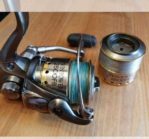 Катушка shimano twin power 2500 FB