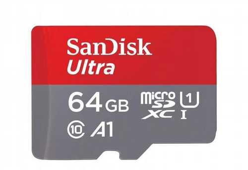 Карта памяти SanDisk microsdxc 64GB Ultra UHS-I 14