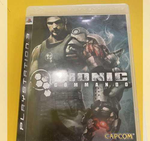 Bionic comando ps3 диск