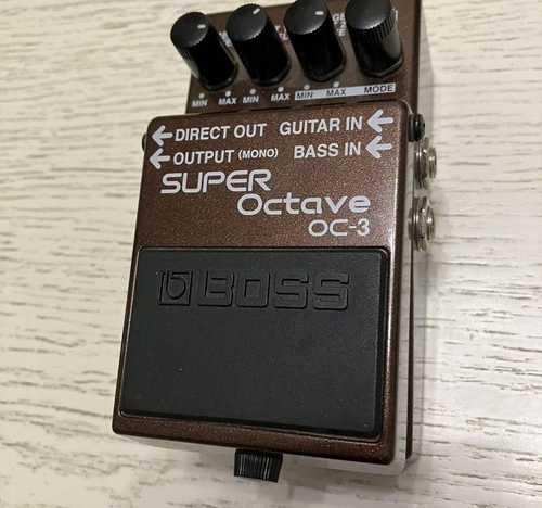 Гитарная педаль Boss OC-3 Super Octave