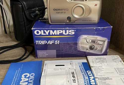 Пленочный фотоаппарат olympus trip af51