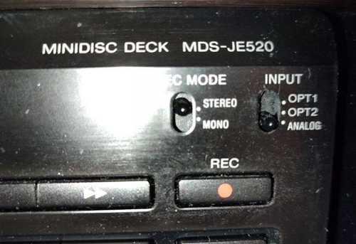 Sony MDS-JE 520