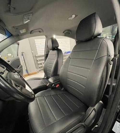 Автомобильные чехлы на Hyundai Solaris (2010-2017)