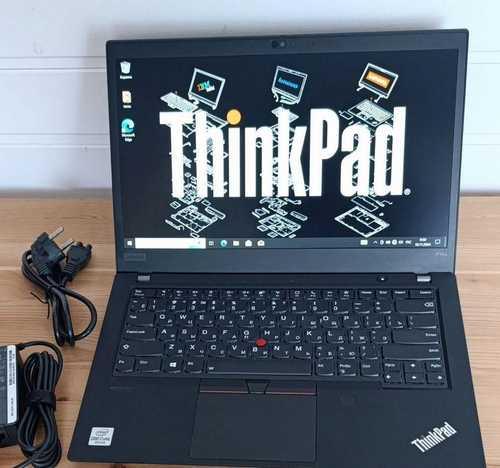 Lenovo Thinkpad P14s i7-10610U, nvidia P520, 16Гб