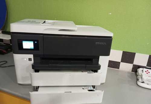 Мфу HP OfficeJet Pro 7730, цветной,A3