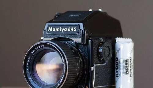 Mamiya m645 + 80mm f1.9