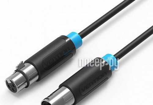 Аудиокабель Vention XLR M - XLR F 3m Black bbfbi