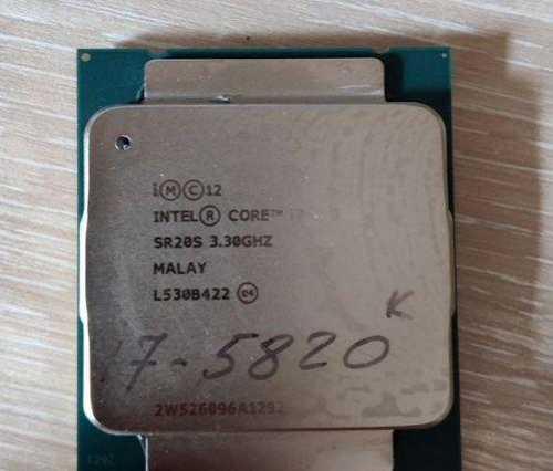 Процессор intel core i7 5820K