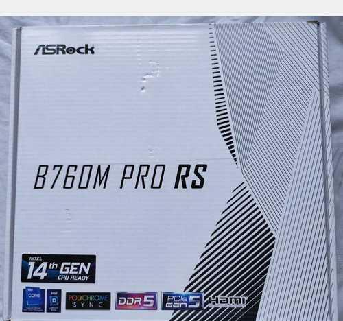 Asrock b760m pro rs ddr5