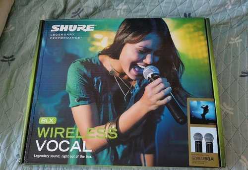 Вокальная радиосистема Shure blx288/beta58