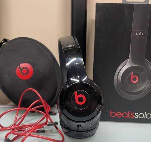 Beats solo 2 оригинальные наушники