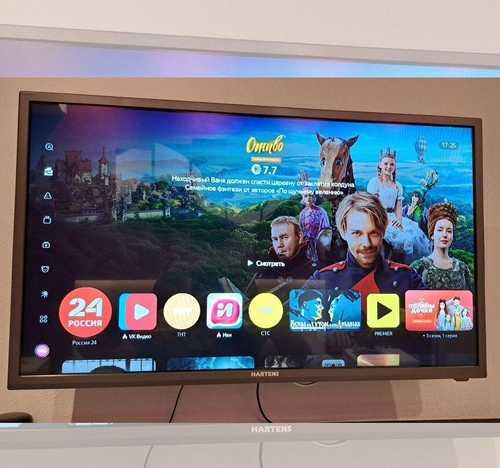 Телевизор SMART tv 32 дюйма Hartens