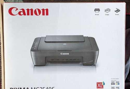 Принтер Canon Pixma mg2540 на запчасти/ ремонт