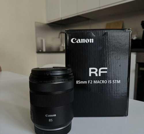 Объектив canon RF 85mm f2