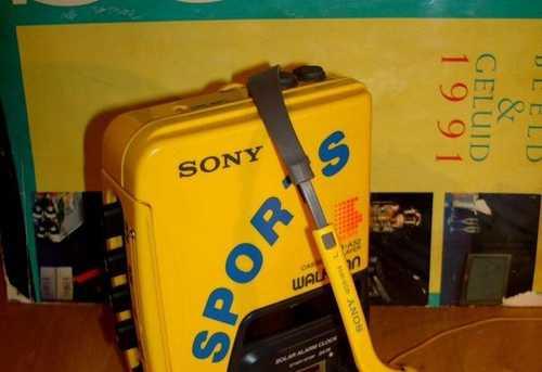 Кассетный плеер Sony Walkman. Комплект. Новый